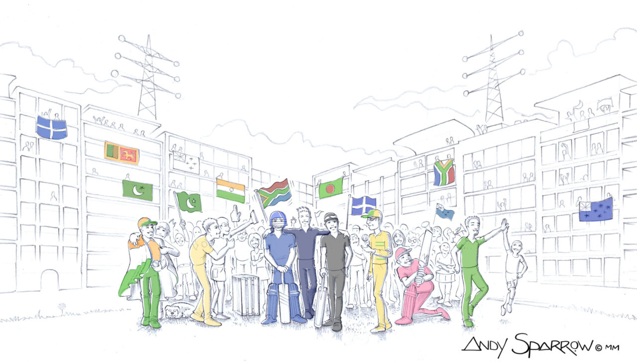 Cricket Championship concept by Andy Sparrow | Andy Sparrow ...