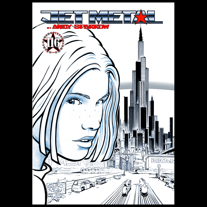 Jet Metal in Full Colour, A4 Comic Book with 136 pages, by Andy Sparrow ...